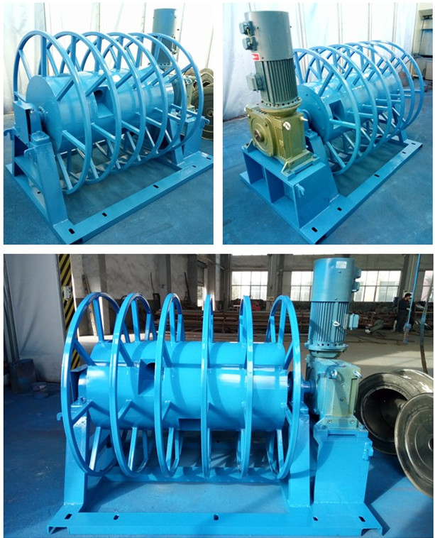 Compact Structure Motorized Cable Reel High Voltage Motor Driven