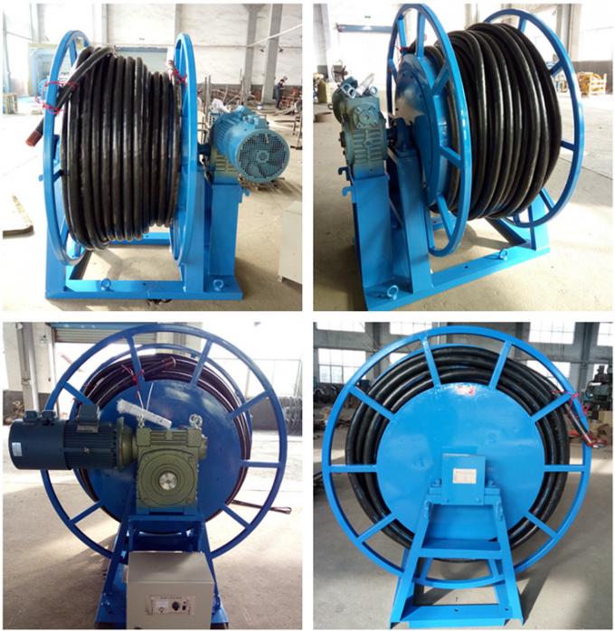 Seaport Crane Motorized Cable Reel , Extension Cable Reel 40nm Max Torque